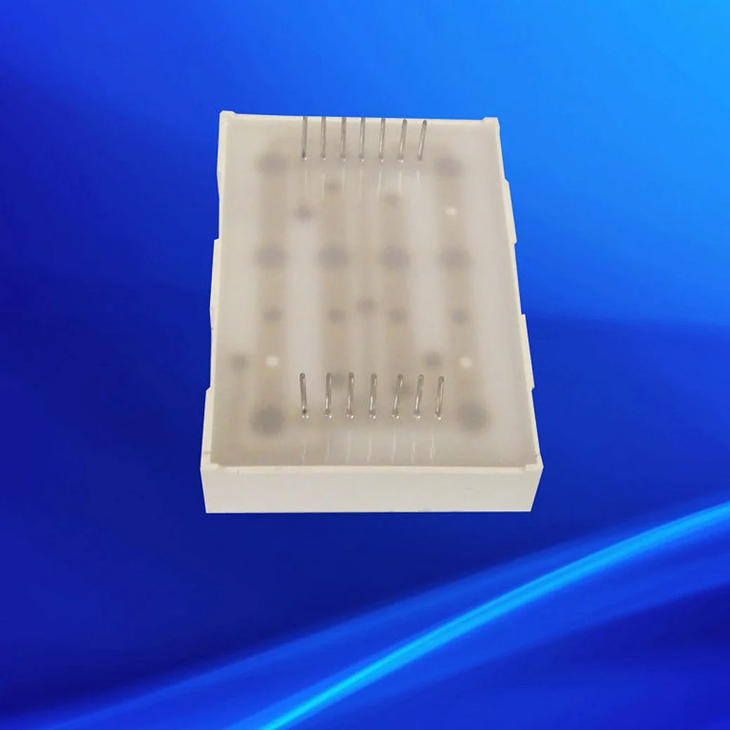 Big size 10mm 5x7 dot matrix, 7x5 led matrix display red elevator display