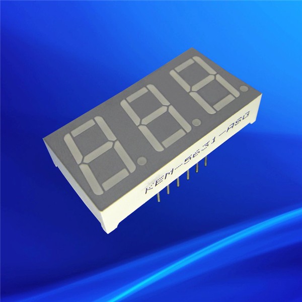 Super Red 0.56 Inch 3 Digit Led 7 Segment Display