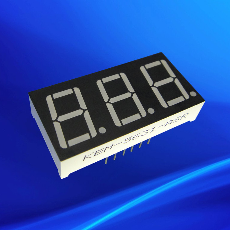 Super Red 0.56 Inch 3 Digit Led 7 Segment Display