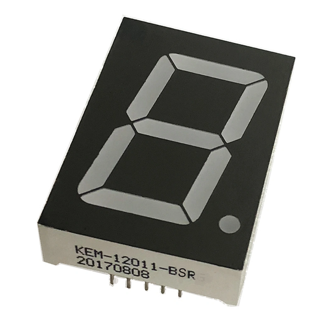 Kem-12011-ASR 1.2 inch one digit 7 segment led display from China ...