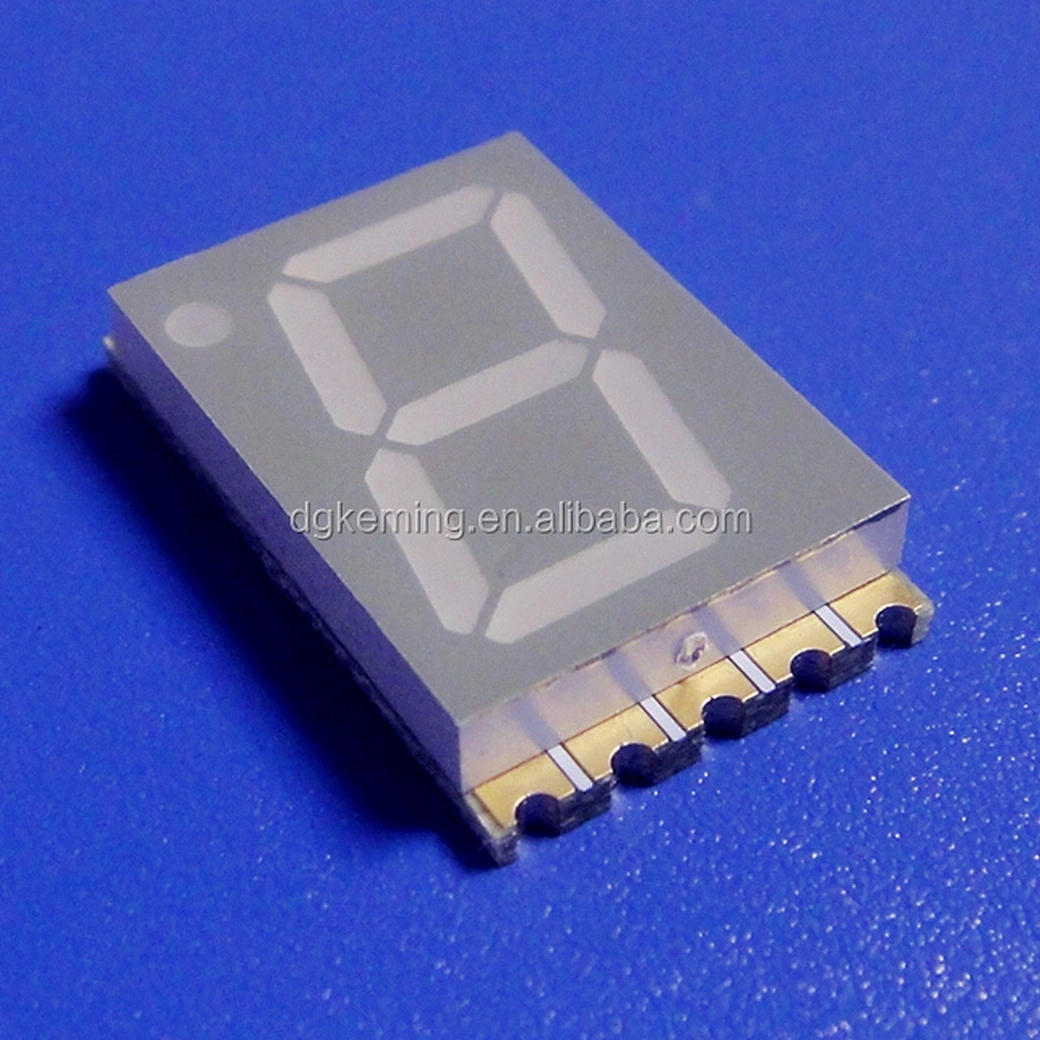 Customized 0.56" 1 digit smd 7 segment led display fnd display module