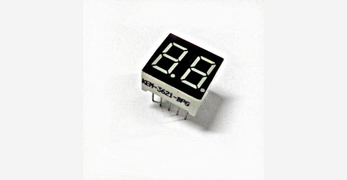 0.36 inch 2 digit green color 7 segment display 7 segment digital ...