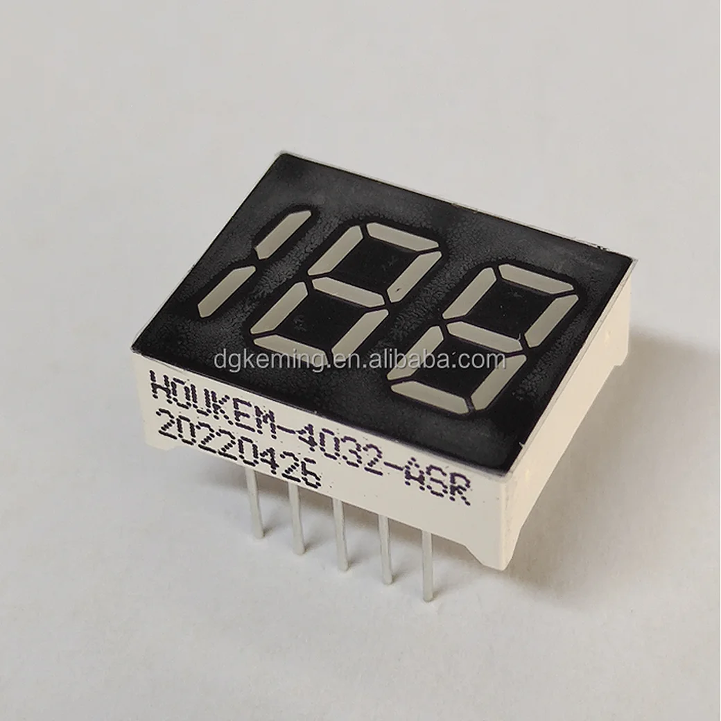 1.2 inch seven segment display 2 digit 1.2 inch 7 segment led display