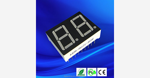0.56" 2 digit blue color led number display red 7 segment display 7 ...