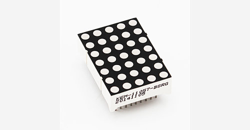 Original producer led dot matrix 5x7 lattice pure white led matrix 7x5 ...