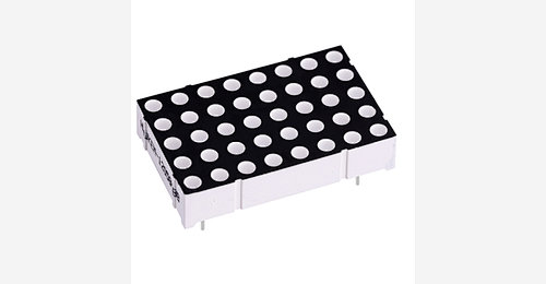 Houkem-14058-A/BSR 3mm 5x8 dot matrix red led display module