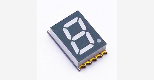 Surface Mounted Devices 0.39 inch 7 segment smd 7 segment led display ...