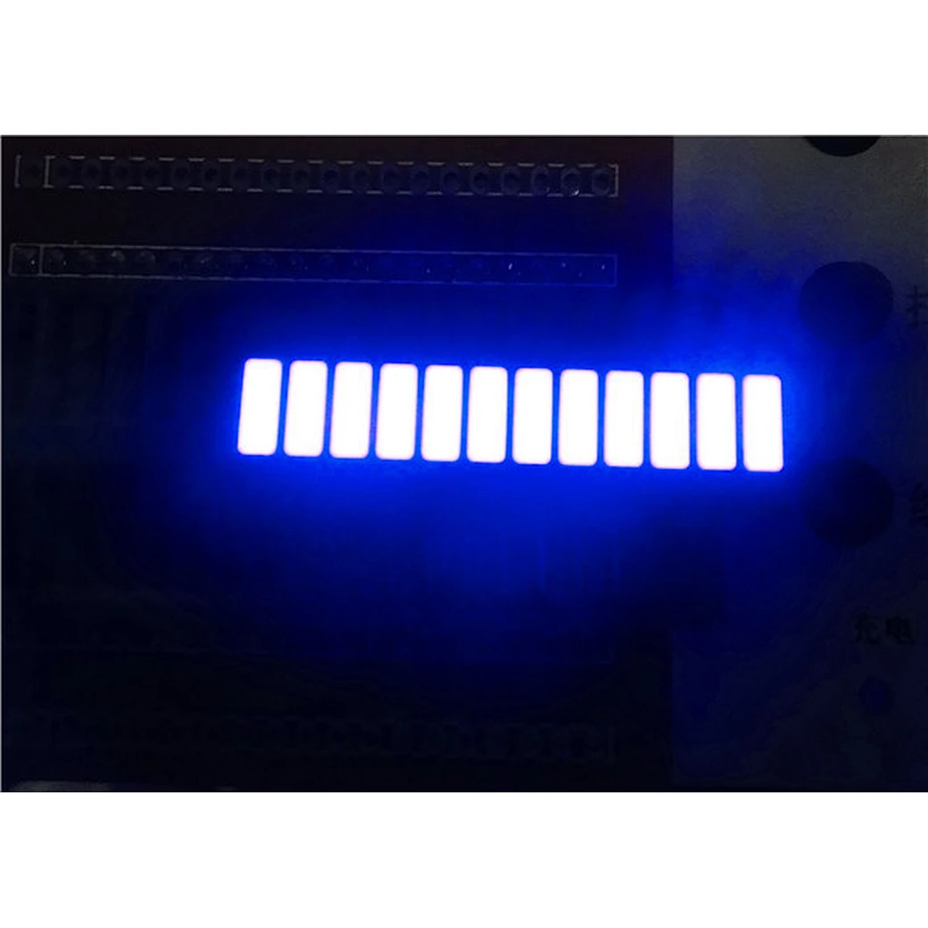 red green yellow 3 colors 12 segment led bar graph from China Manufacturer - HOUKEM