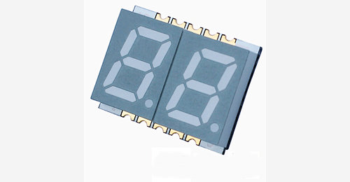 0.39 inch 2 digit 7 segment smd led display