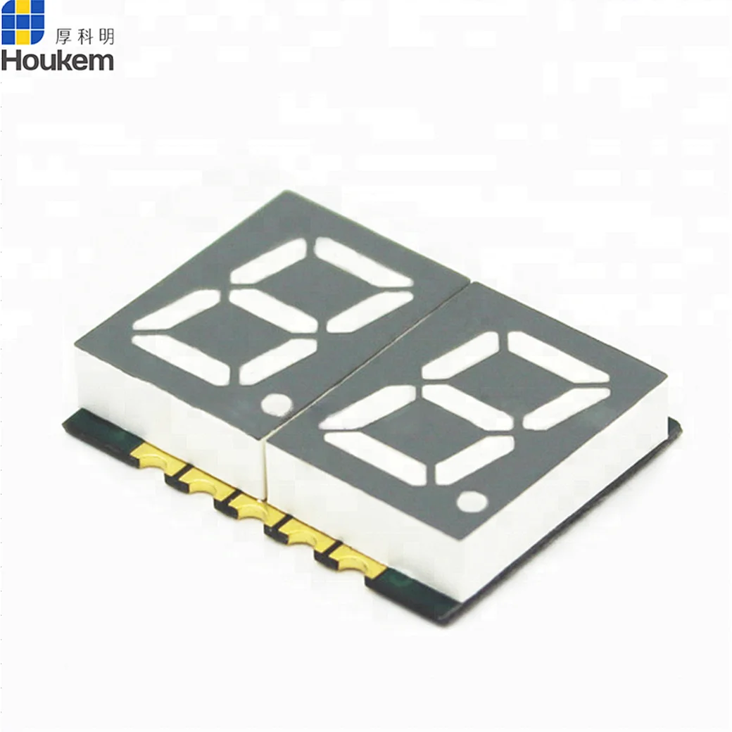 Duplex Common Anode / cathode Ultra thin SMD display 7-segment