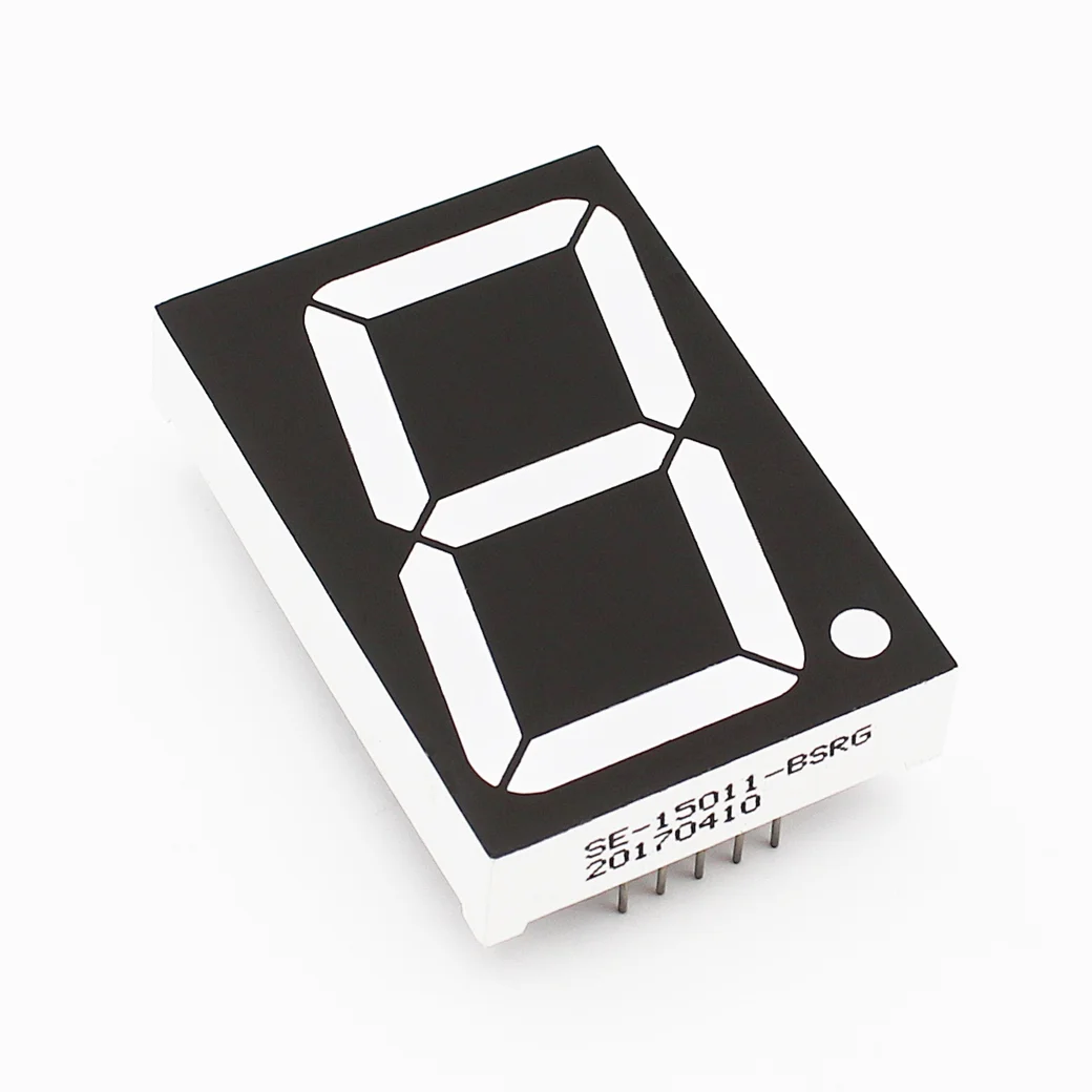 LED indicator 1.5 inch led 7 segment display red+green1.5 inch 7 ...