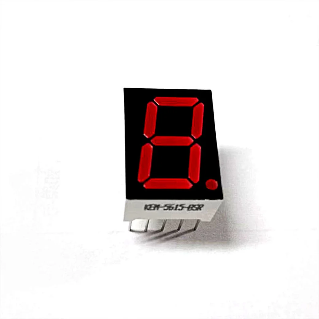 one digit 7 segment display 0.56'' 1 digit 7 segment led display