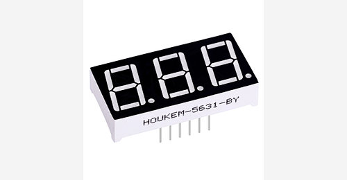 Super Red 0.56 Inch 3 Digit Led 7 Segment Display