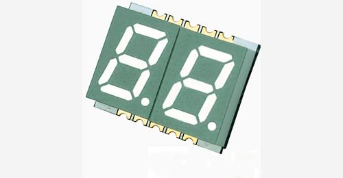 Duplex Common Anode / cathode Ultra thin SMD display 7-segment