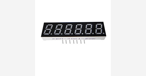 0.3 Inch & 6 Digit 7 Segment LED Display