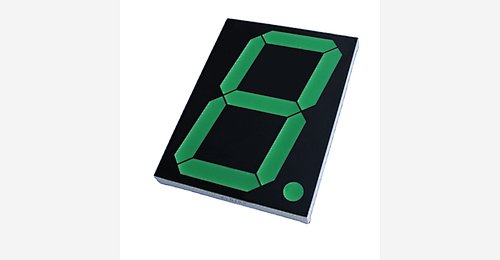 Ultra Green outdoor numeric display 8 inch 7 segment display