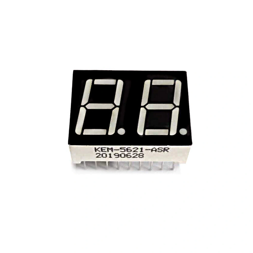 Houkem 0.56inch 2 Digit 7 Segment LED Display LED Module