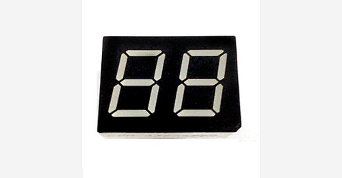 0.43inch 2 digit 7 segment led display led module blue color - Houkem