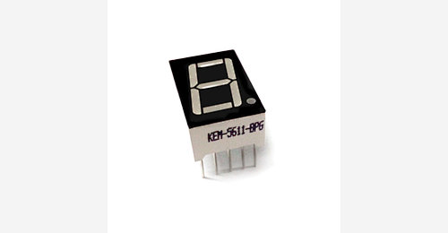 0.56inch single digit 7 segment led display pure green KEM-5611-A/BPG ...