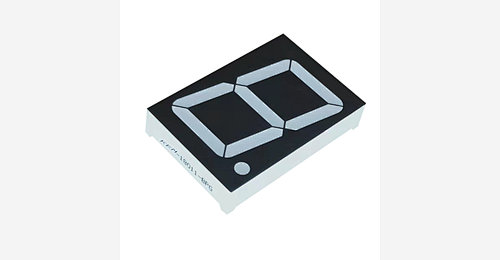 1.8" seven segment led single digit 1.8 inch led 7-segment led display rgb