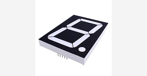 red large 5" 7 segment led display seven segment 5 inch
