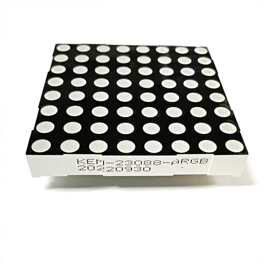 23088RGB 5mm 8x8 led dot matrix display (60.2x60.2mm) rgb red+green ...