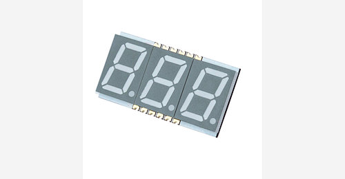 3 digit 7 segment smd led display 0.56 inch