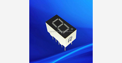 Ali white .3611 single digit led 7 segment display rgb