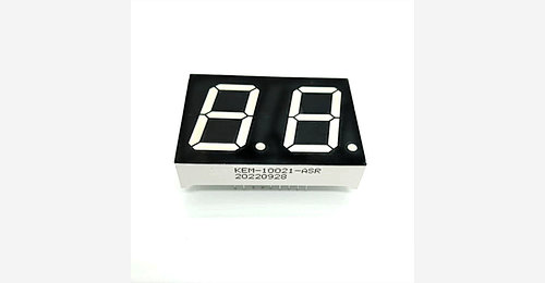 2 digit 7 segment led display red color 7 segment led display 1.0 inch ...