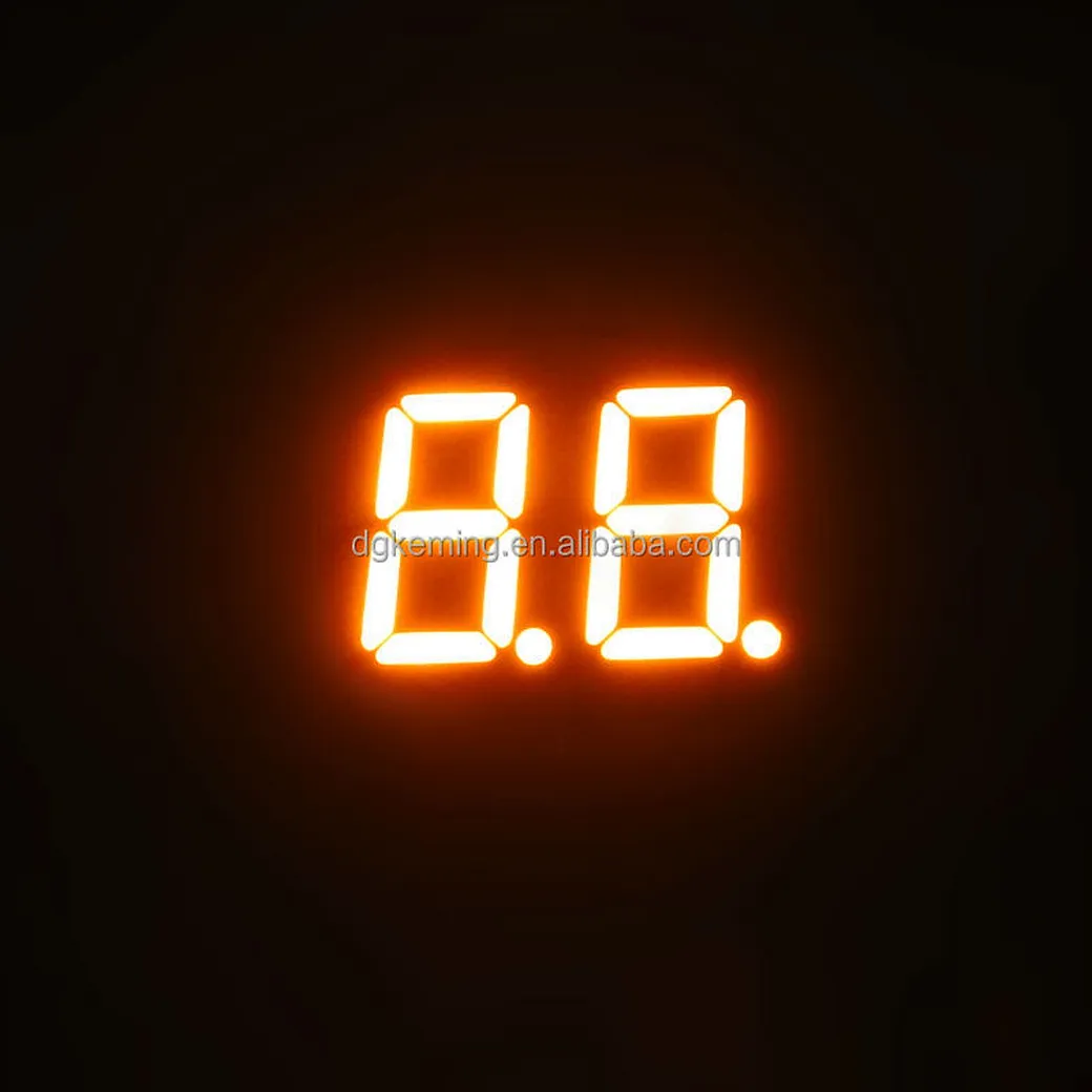 Double digit 0.36 inch 7 segment display 2 digit 7 segment led display