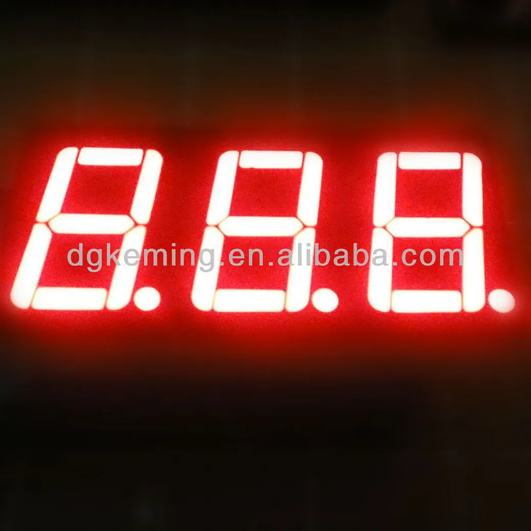 Super Red 0.56 Inch 3 Digit Led 7 Segment Display