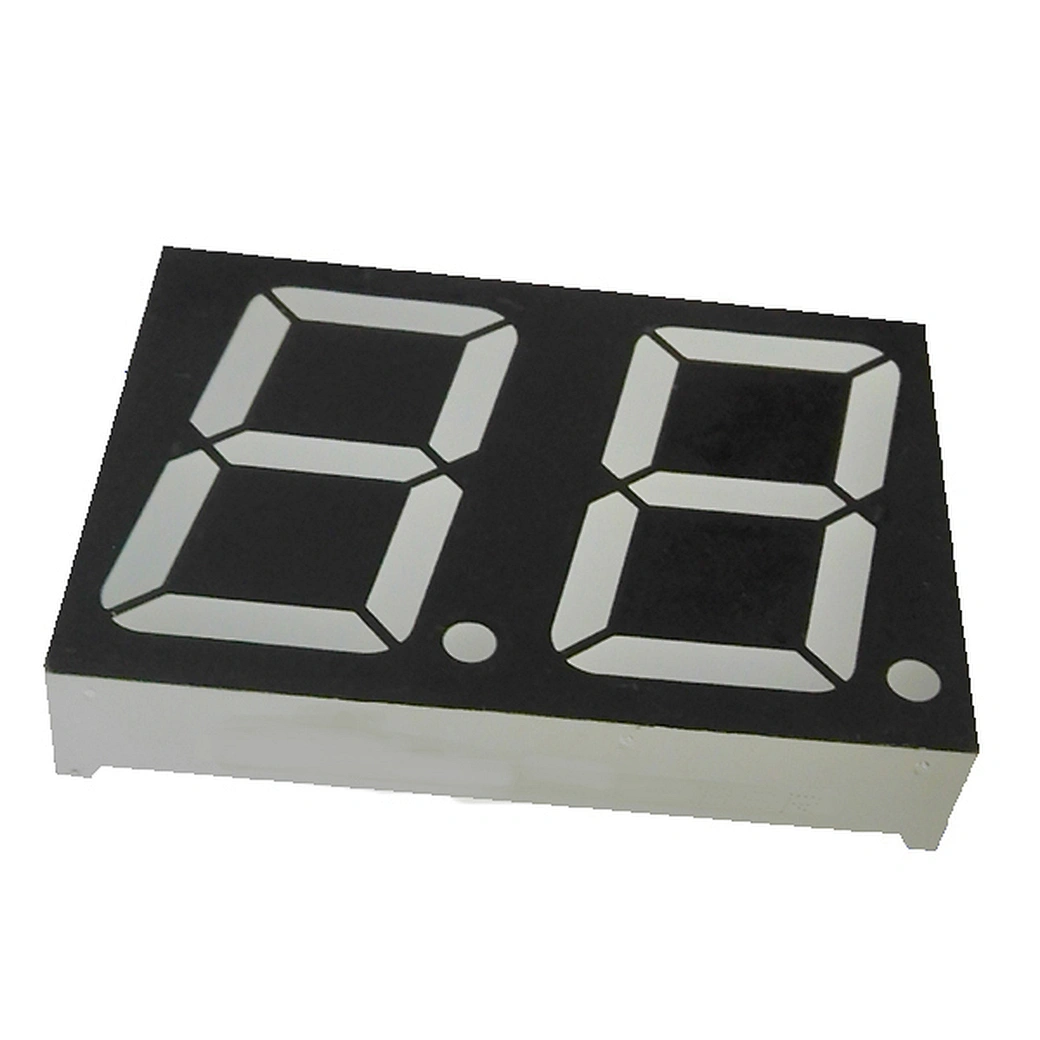 red FND 1.2 inch dual digit 7 segment display 2 digits from China ...