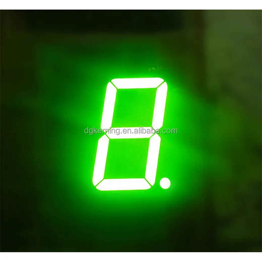 Dual color 1.5 inch 1 digit 7 segment led bicolor display 1.5 inch 7 ...