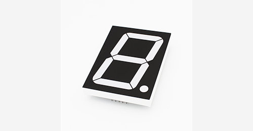 Common anode 5 inch bright red large led 7 segment display ln50101as ...