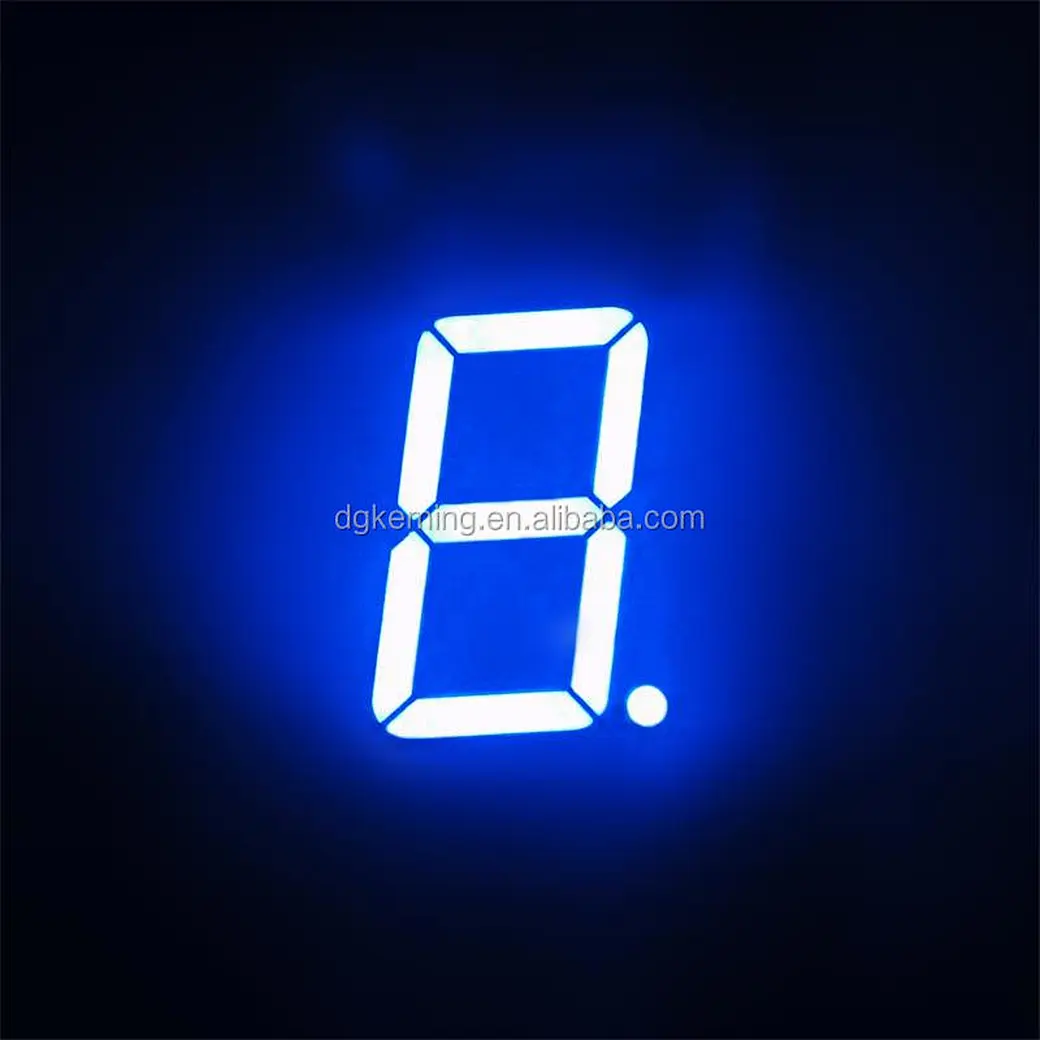1.8 inch seven segment led 1 digit 1.8" led 7 segment display rgb
