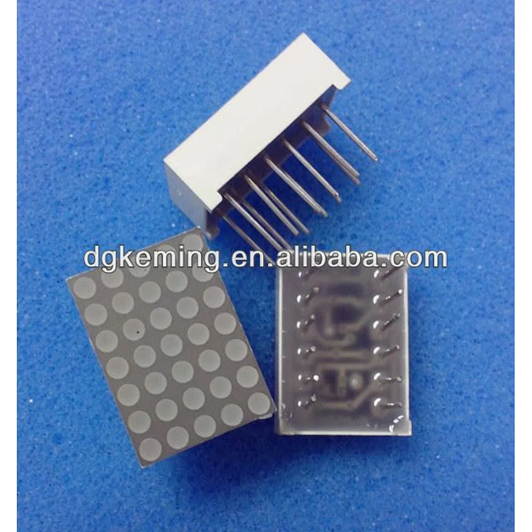 Red Green Led Matrix 7057 1.9mm Bicolor 5x7 Dot Led Matrix