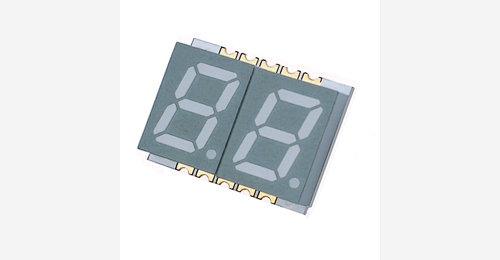 Thin 2 digit smd 7 segment display 0.39'' inch houkem