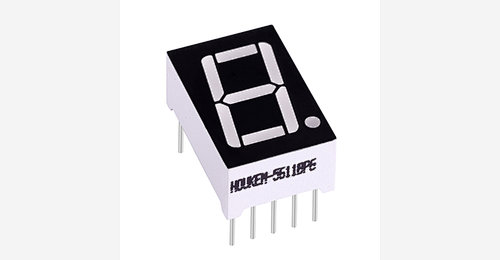 Super red 0.56 inch FND 5161bs 1 digit 7 segment led display CA ...