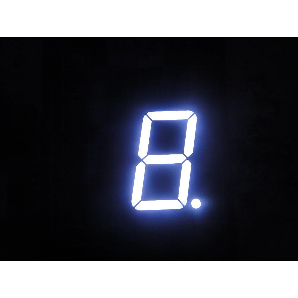 Single digit seven segment led display 0.8'' 7 segment display from ...