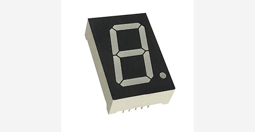 kem-10016-bb 1 digit 1inch 7 segment blue 1" seven segment display FND