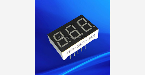 Ultra blue led module 5631as 7 segment led display 3 digits