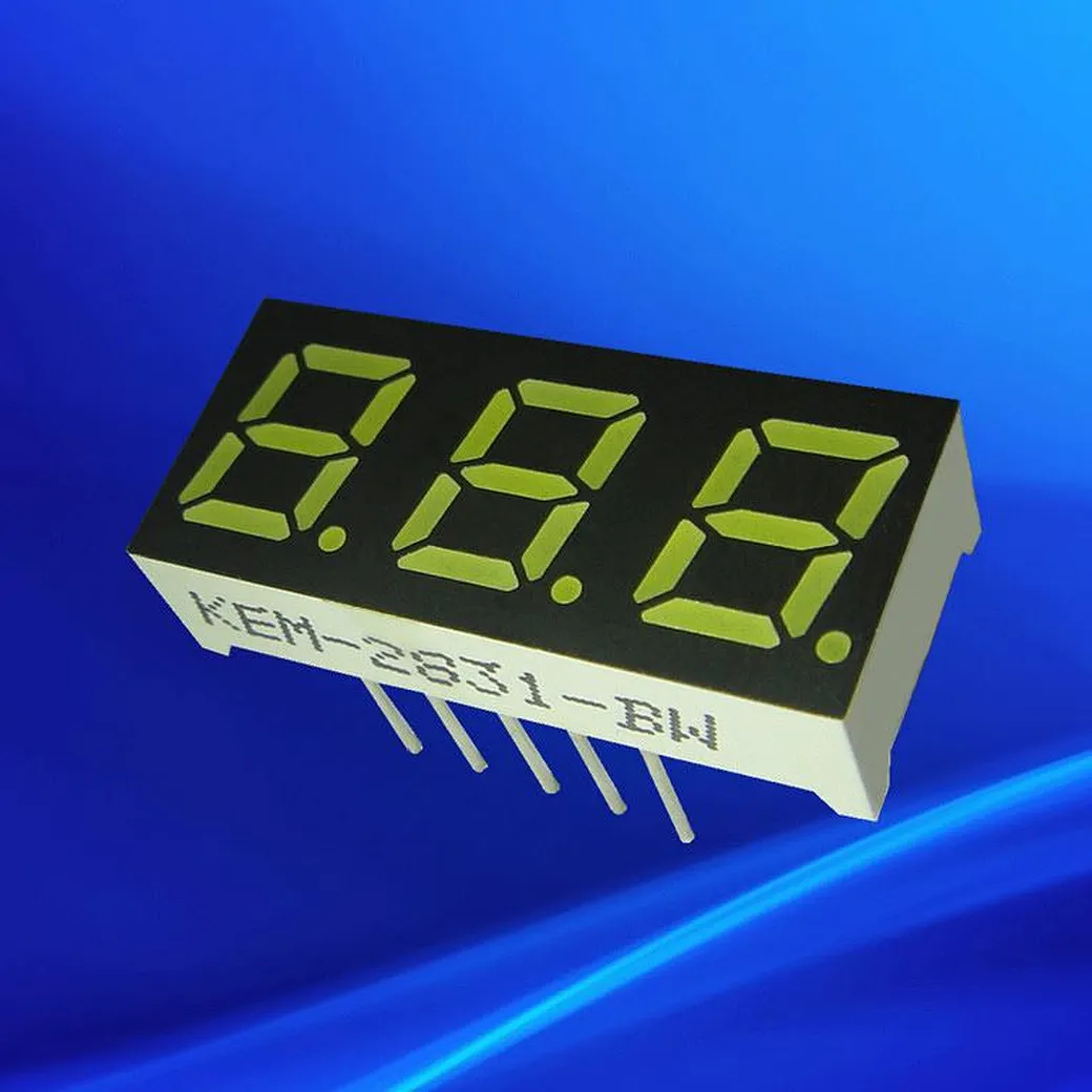 Blue Mini Led Display 0.28 Inch 7 Segment Display
