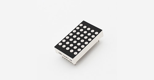 China Manufacturer amber LED dot matrix display 7x5 lattice orange 5x7 ...