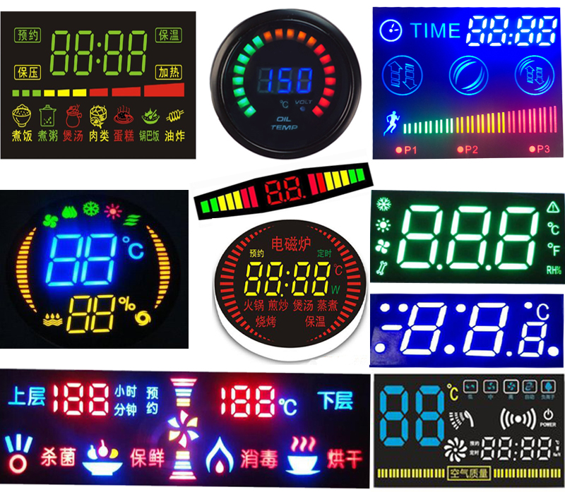 custom 7 segment led pcb board customized 7 segment