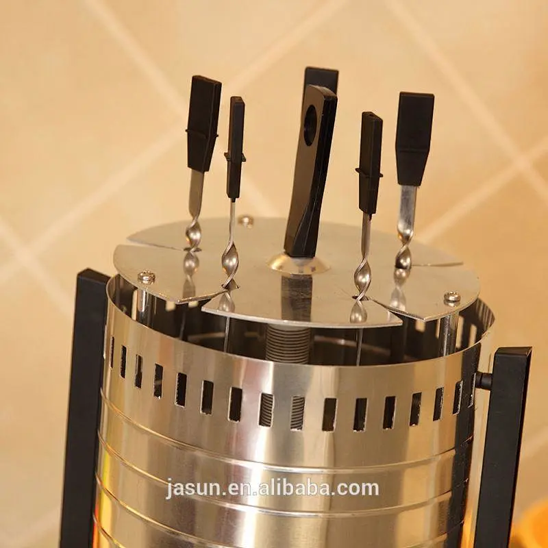 Electrical Vertical Rotating BBQ Grill/Griddles , korean electric bbq ...