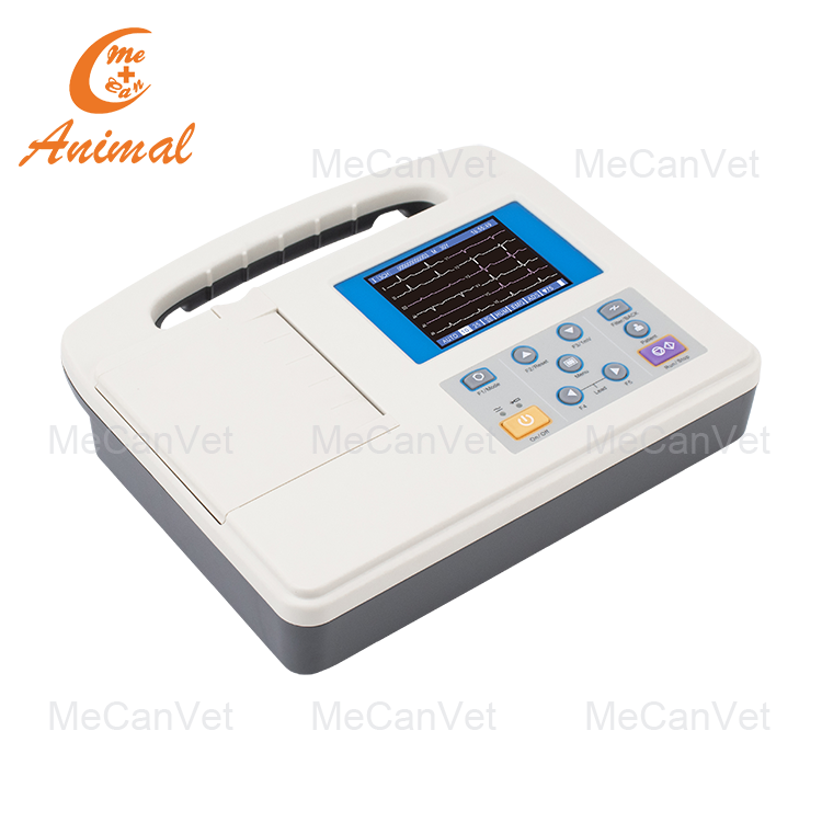 Veterinary ECG Machine | 3Channel Digital ECG | MeCanAnimal