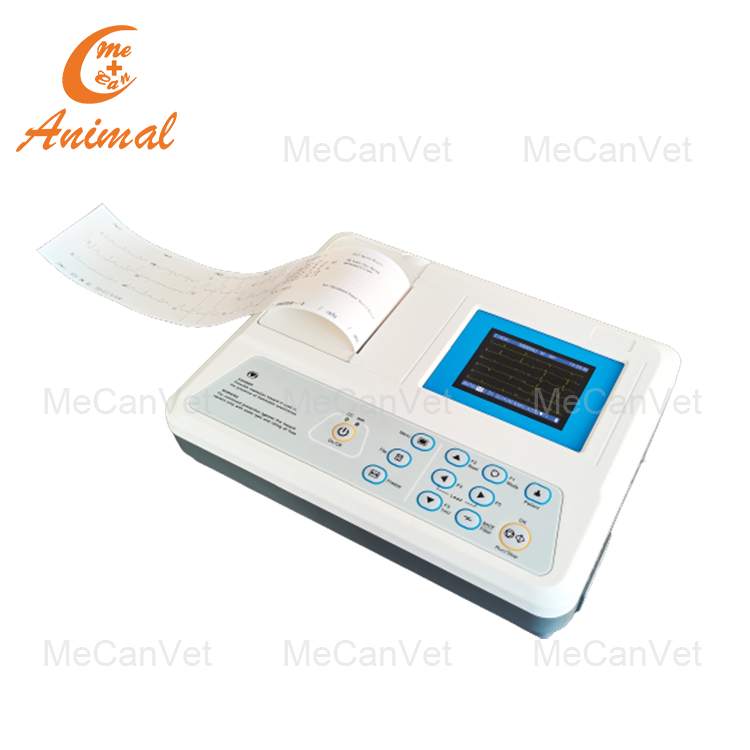 3 Channel Digital Veterinary ECG | MeCanAnimal