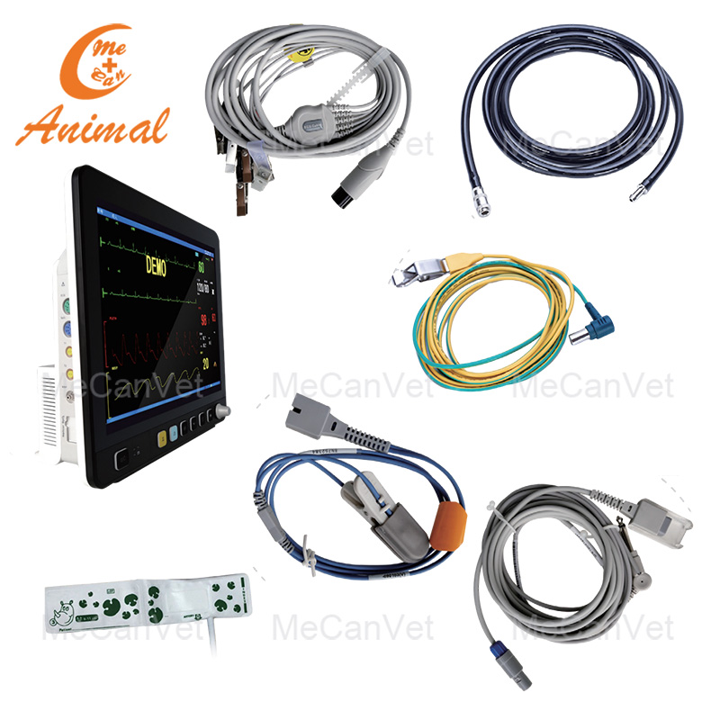 15-Inch Veterinary Multi-Parameter Monitor