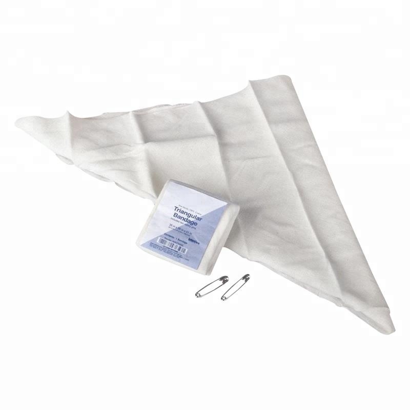 First aid gauze cotton medical triangular bandage with all sizes ...