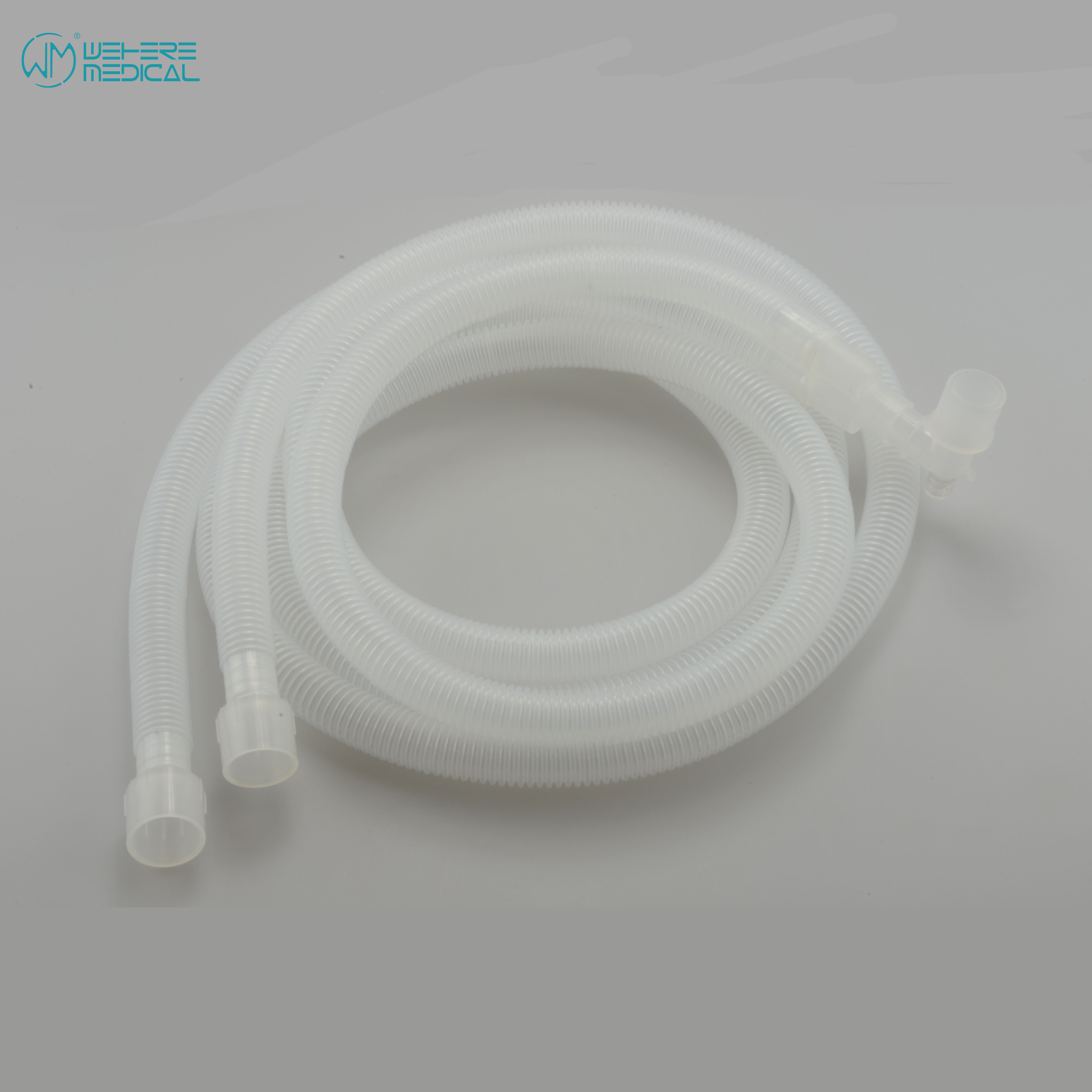 medical corrugated tube connector breathing circuit